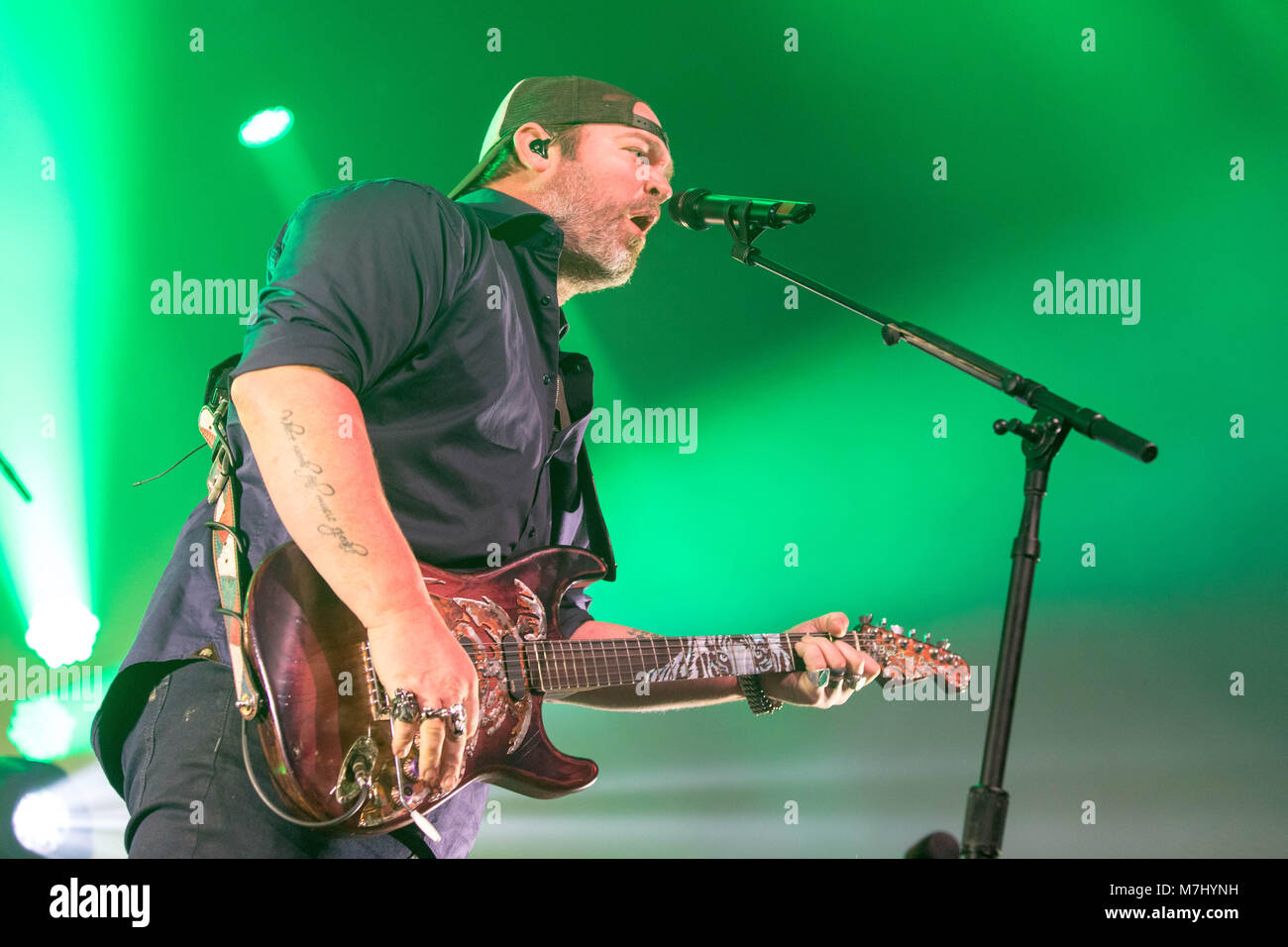 Madison, Wisconsin, USA. 2nd Mar, 2018. Country musician LEE BRICE ...
