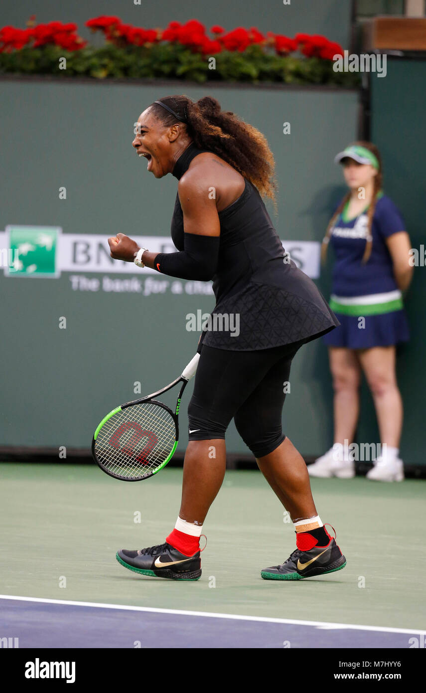 Indian Wells, California, USA. 10th March, 2018. March 10, 2018 Serena ...