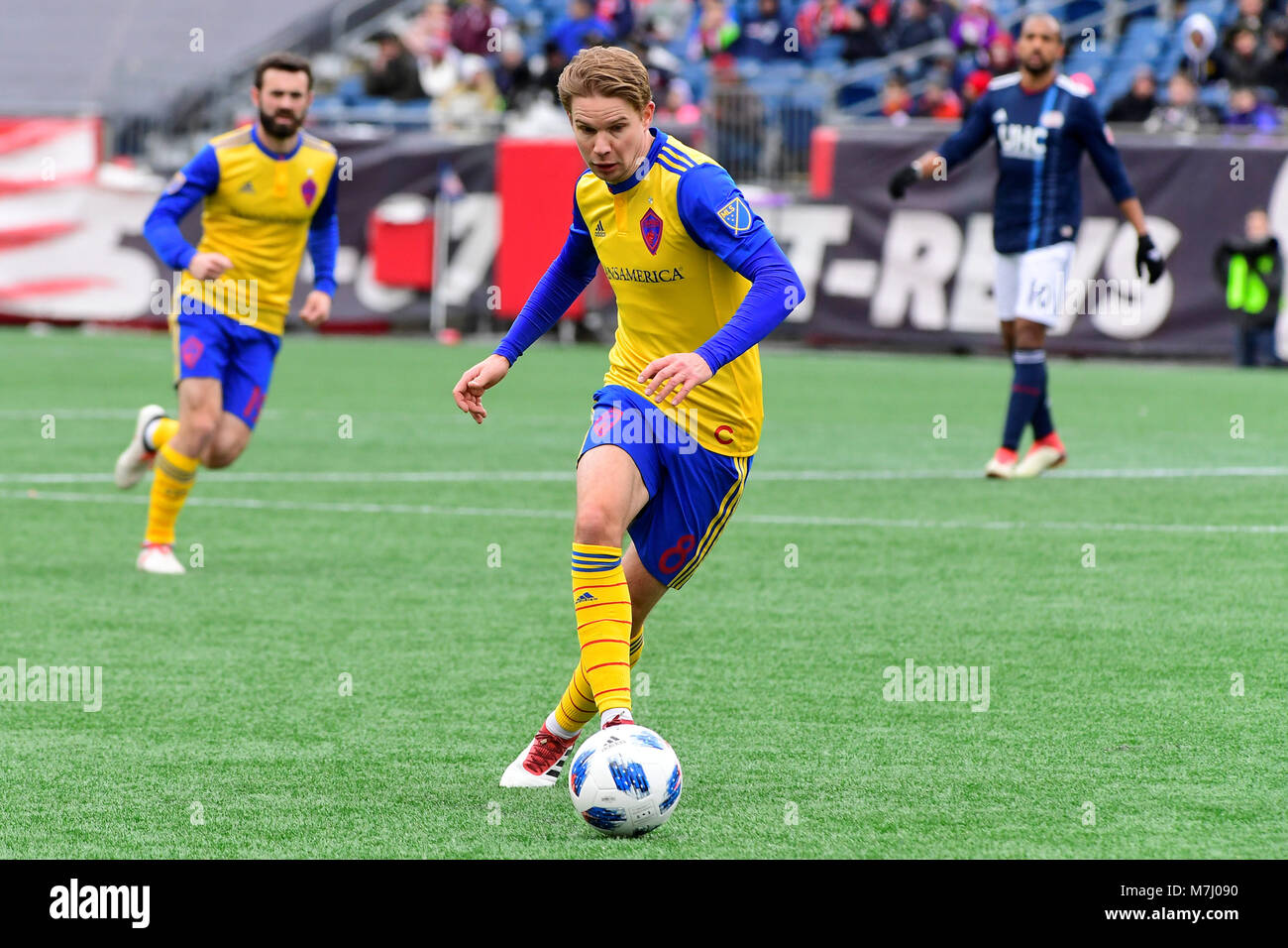 Foxborough Massachusetts, USA. 10th Mar, 2018. Colorado Rapids ...