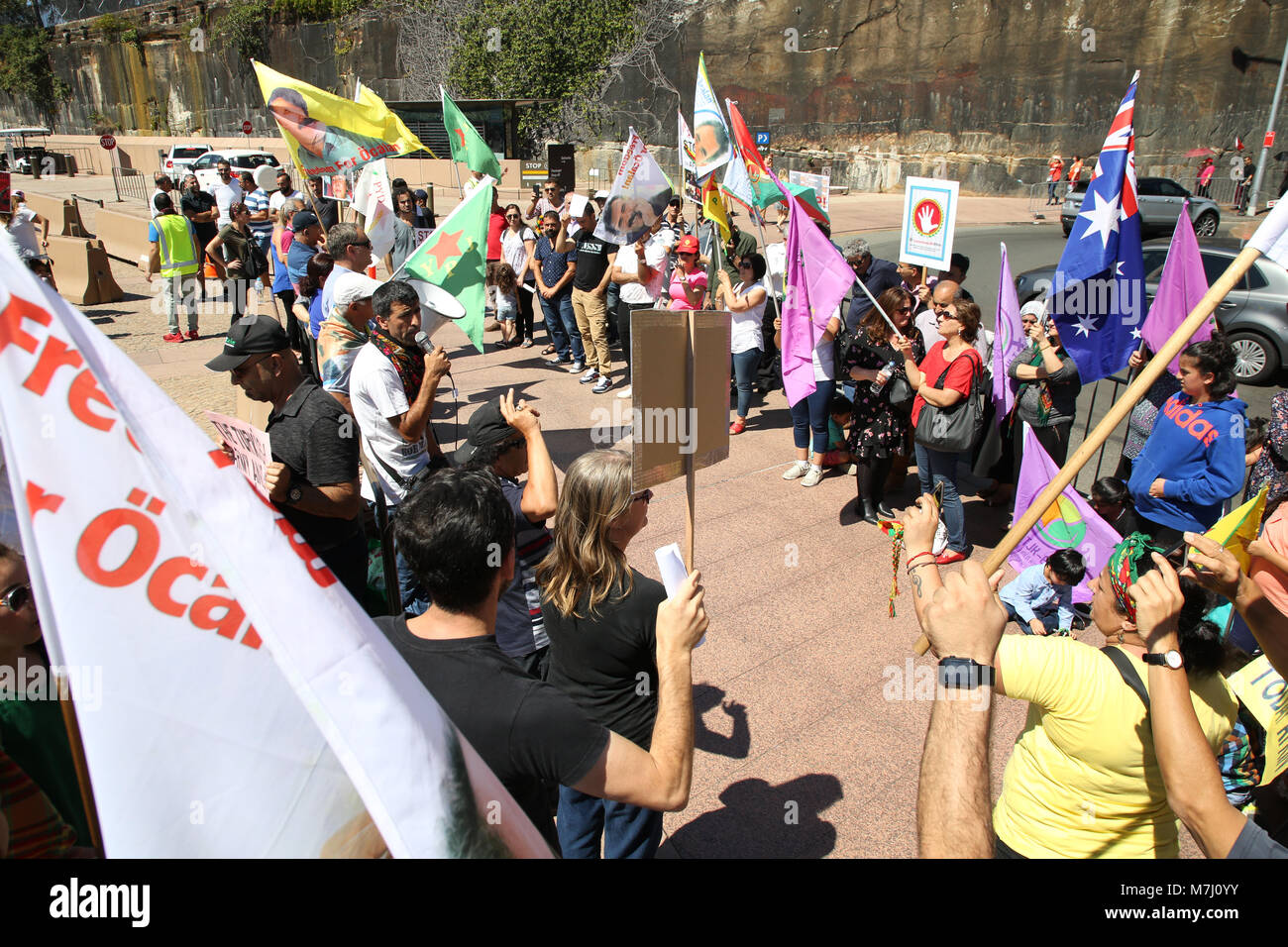 Sydney, Australia. 11 March 2018. NSW Democratic Kurdish Community ...