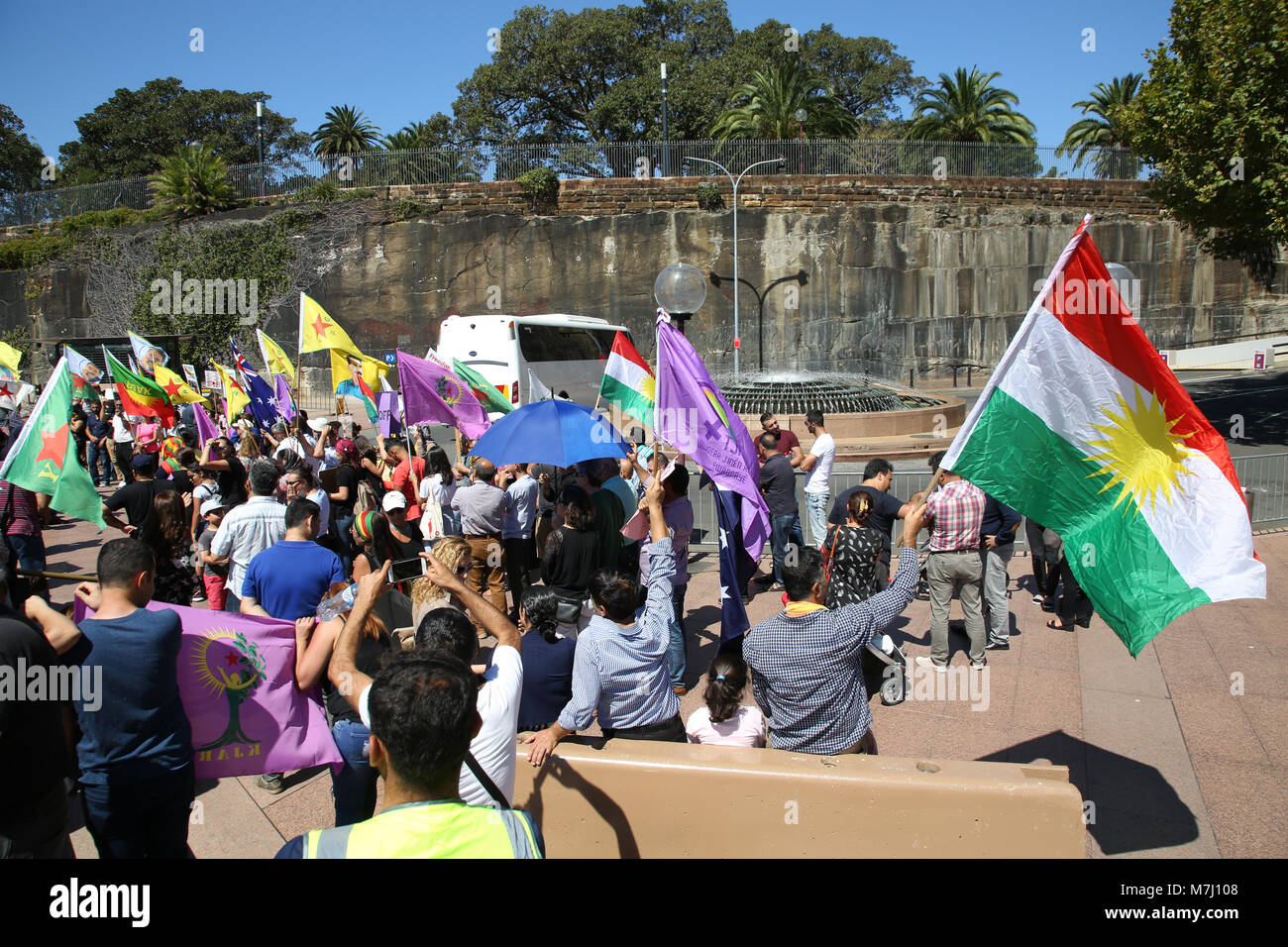 Sydney, Australia. 11 March 2018. NSW Democratic Kurdish Community ...
