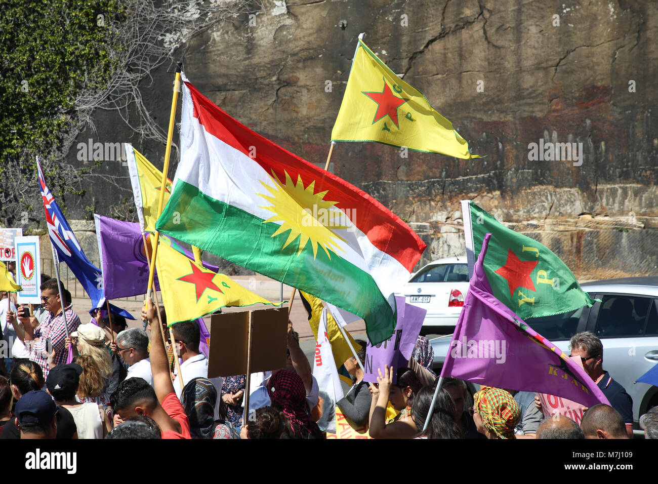 Sydney, Australia. 11 March 2018. NSW Democratic Kurdish Community ...
