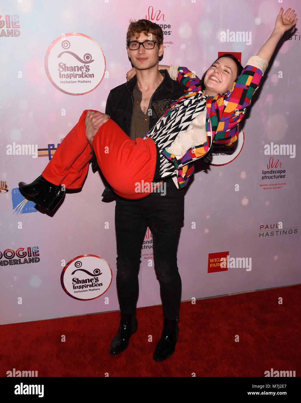 Los Angeles, California, USA. 10th Mar, 2018. ALEXIS G.ZALL and ANDREW ...