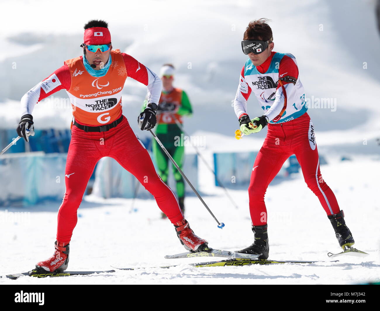 Pyeongchang, South Korea. 10th Mar, 2018. (L-R) Yuhei Fujita, Kazuto ...
