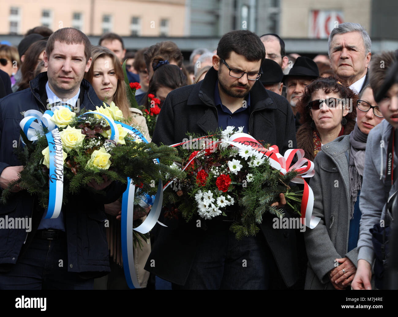 Krakow, Poland. 11th March, 2018. The 75th Anniversary of the Krakow ...