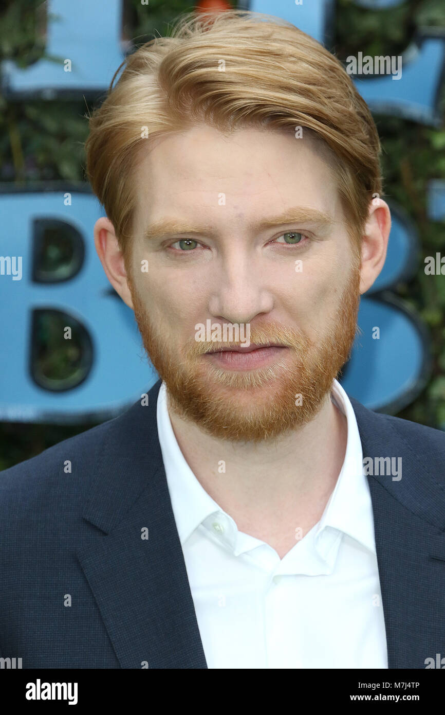 London, UK. 11th March, 2018. Domhnall Gleeson, Peter Rabbit - UK Gala ...