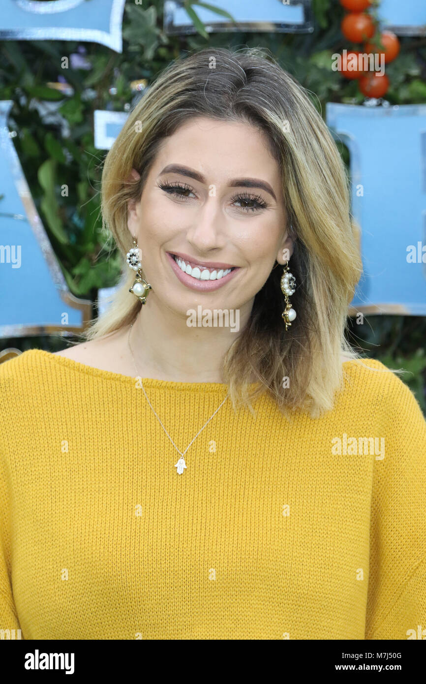 London, UK. 11th March, 2018. Stacey Solomon, Peter Rabbit - UK Gala ...