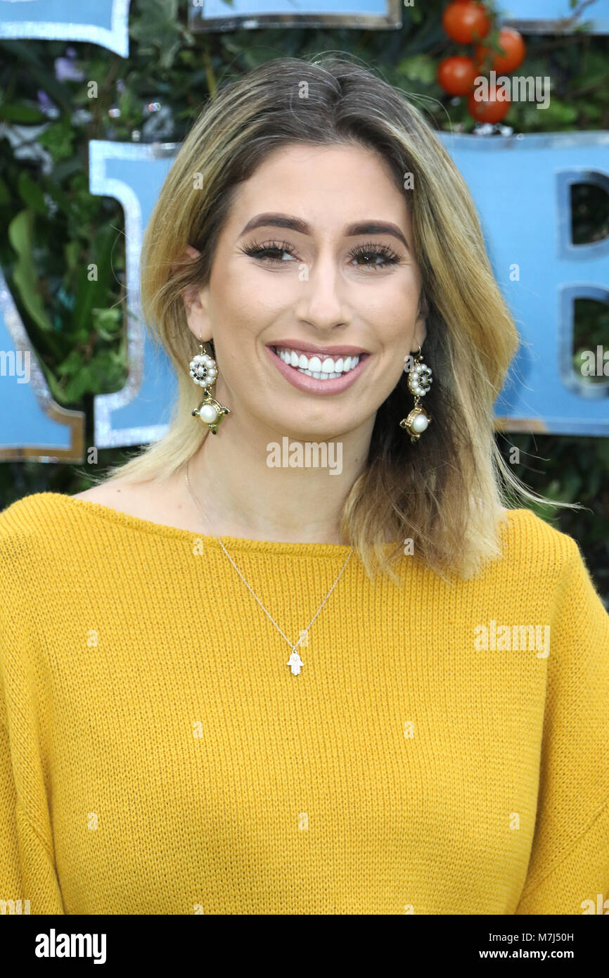London, UK. 11th March, 2018. Stacey Solomon, Peter Rabbit - UK Gala ...
