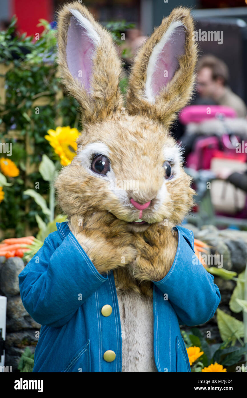 London, UK. 11th March, 2018. Peter Rabbit attends the UK Gala Premiere ...