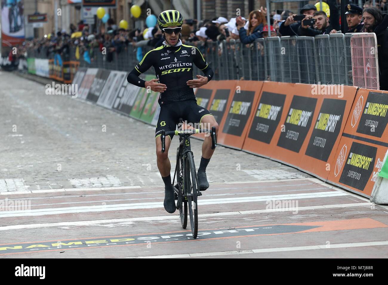 Foligno, Italy. 11th March, 2018. UCI Cycling World Tour, Tirreno ...