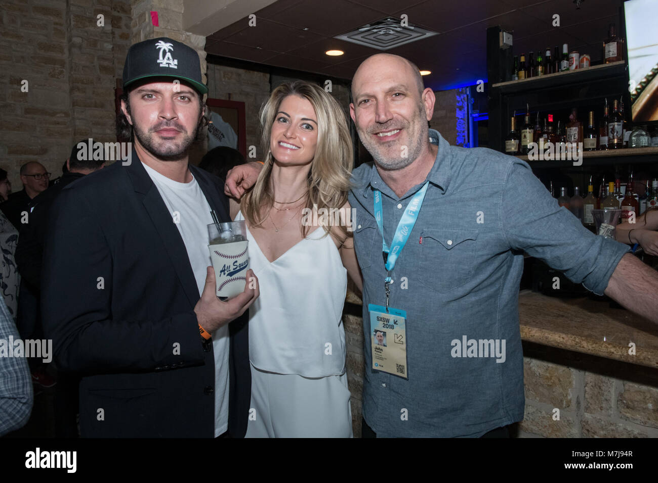 March 10, 2018 - (L-R) JONATHAN ROSENTHAL, CECE KING and JOHN HYAMS ...