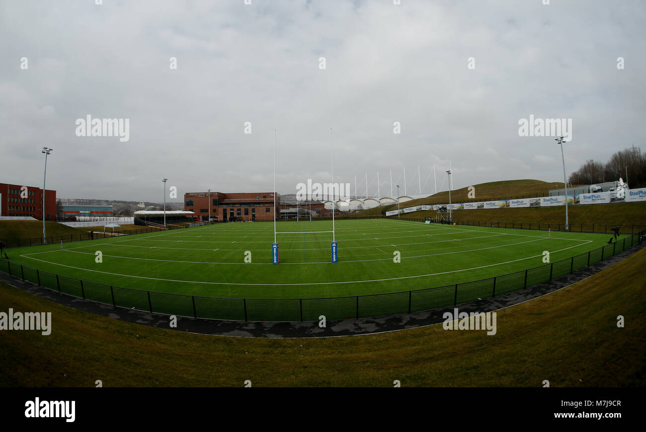 Sheffield, South Yorkshire, UK. 11th March, 2018. General Stadium view ...