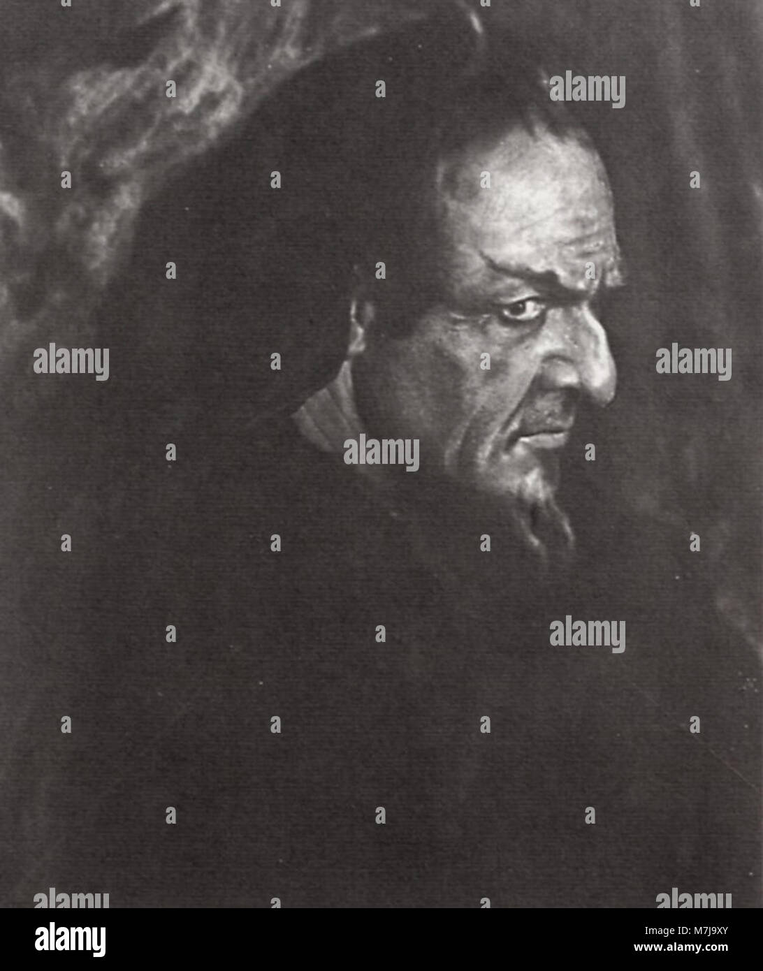 This image shows Fedor Ivanovic Shalyapin, a Russian opera singer, in ...