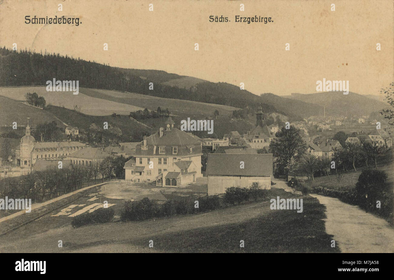 Schmiedeberg Erzgb Sachsen Stadtansicht Zeno Ansichtskarten