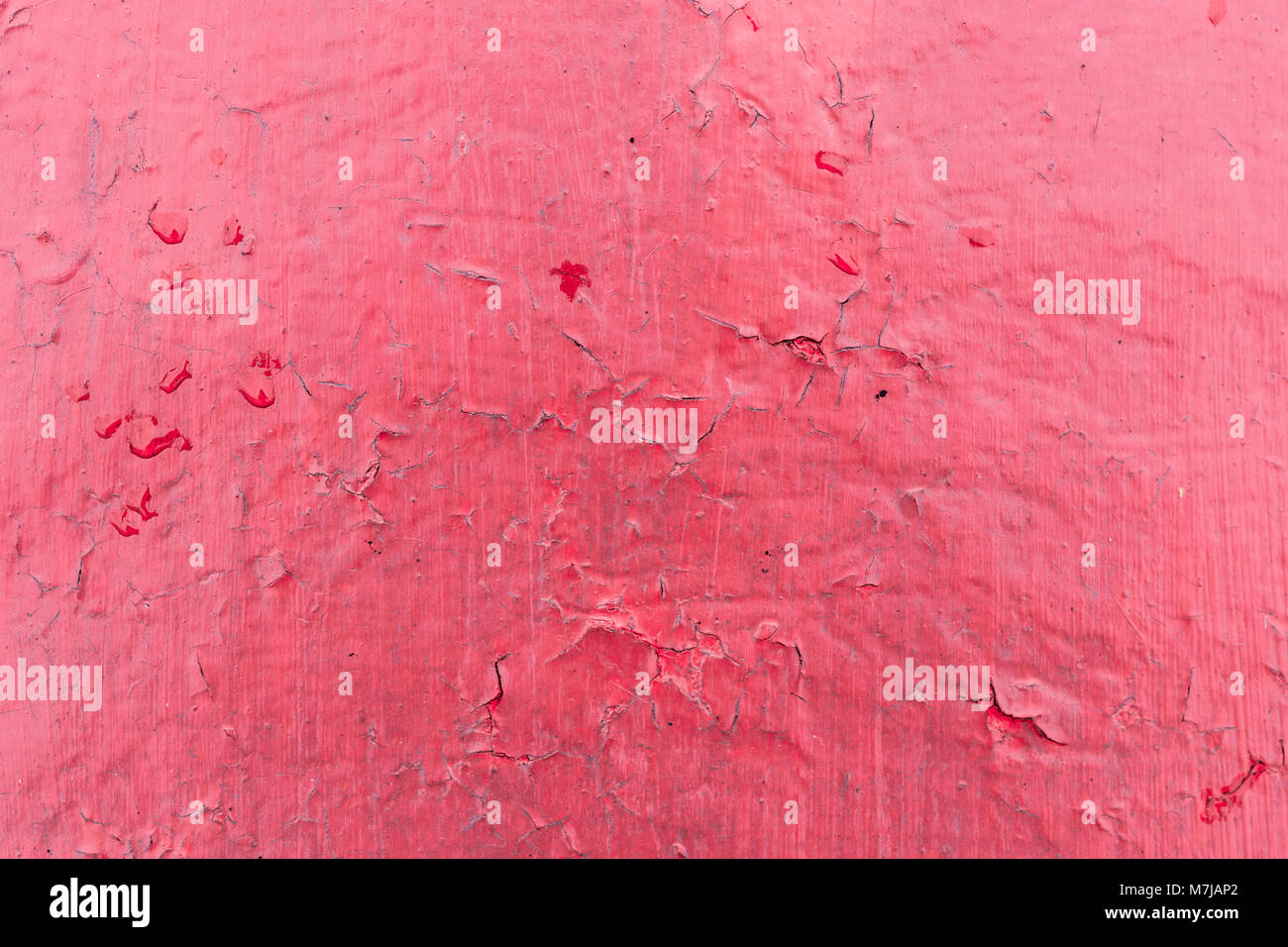 Cracked red paint texture. Close-up of old painted red wall. Abstract ...