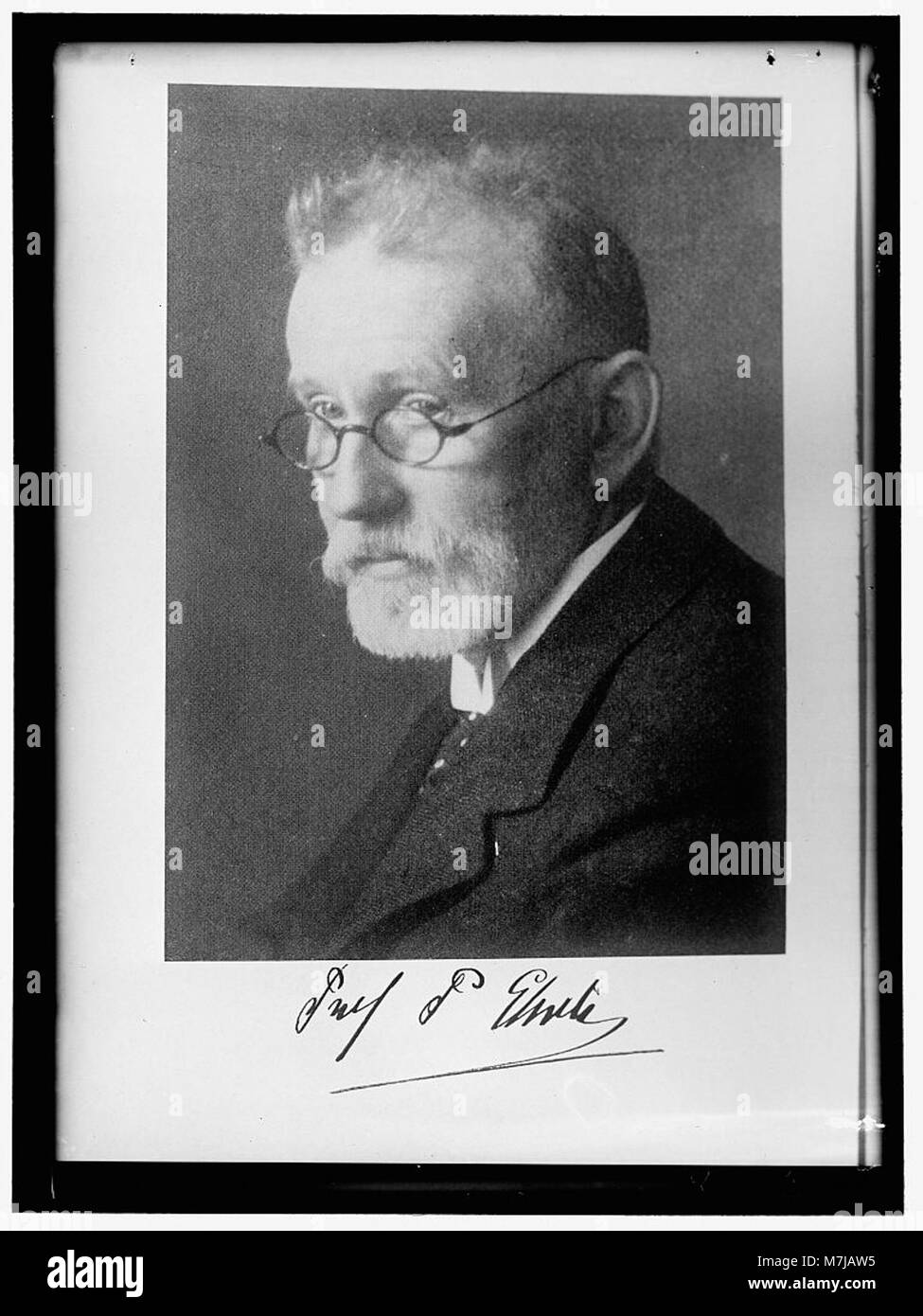 Paul Ehrlich, a prominent figure in the history of medicine, is best ...