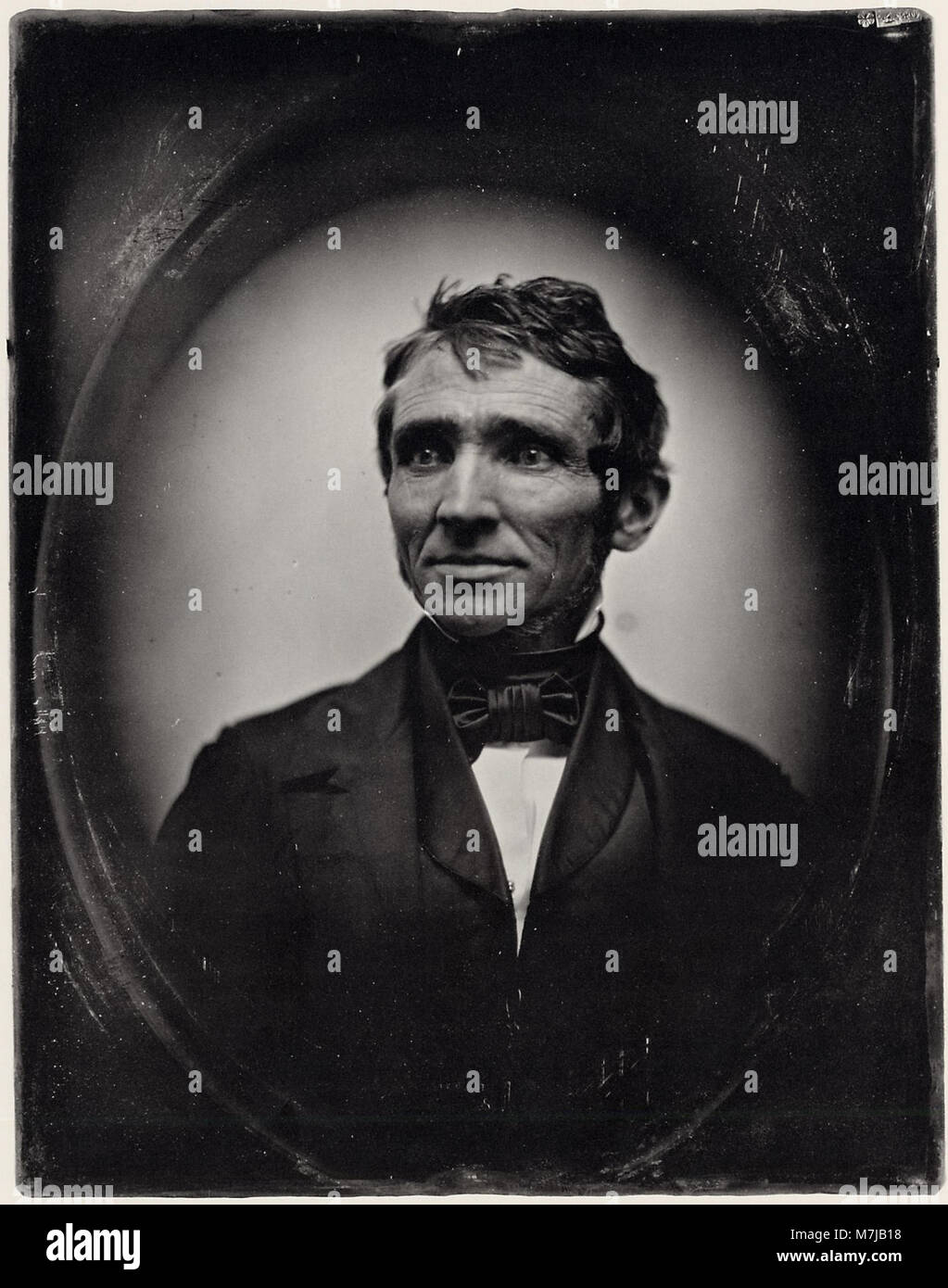 This photograph by Southworth and Hawes shows Charles Goodyear, the ...
