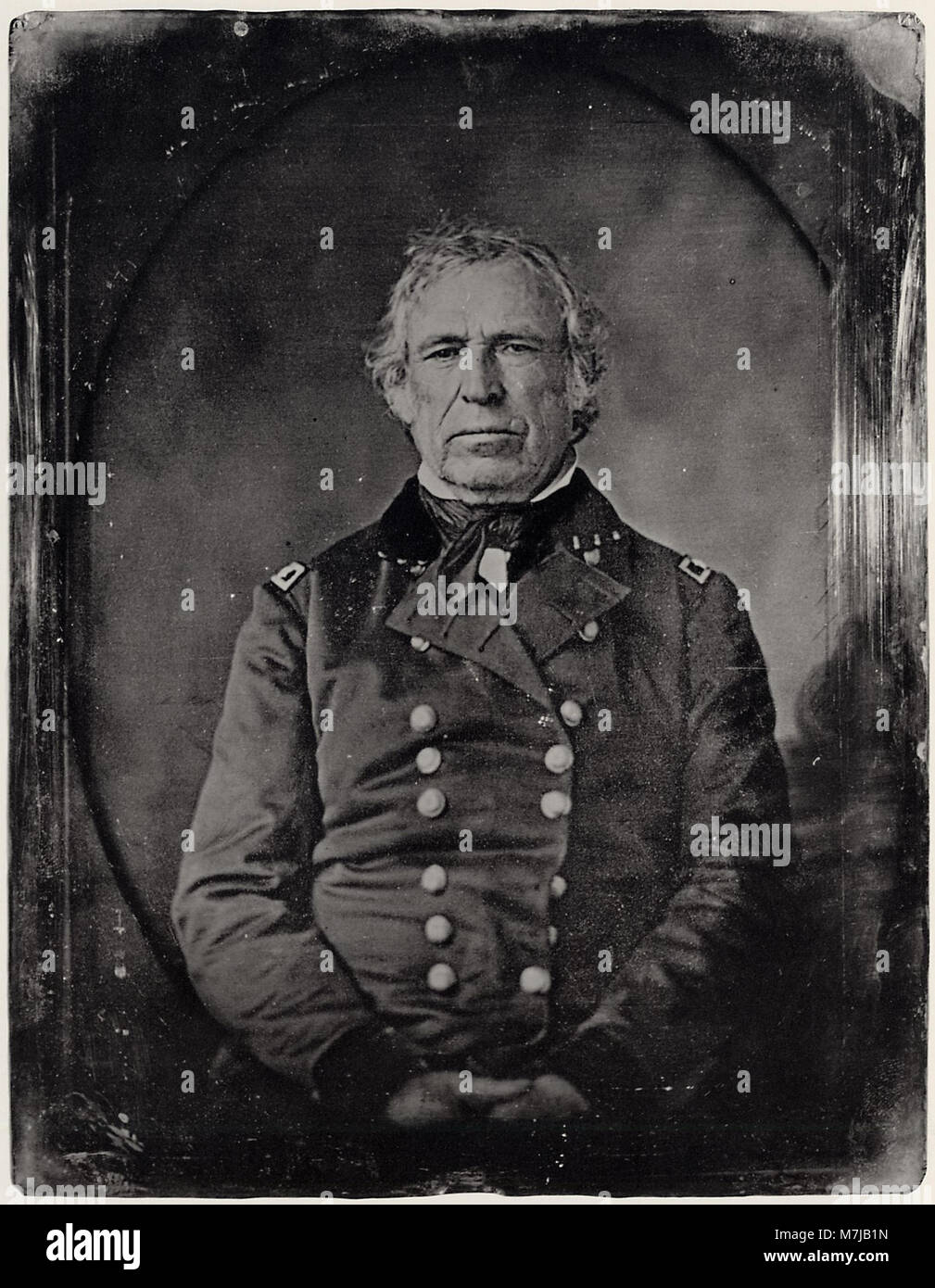 A historic photograph of General Zachary Taylor, captured by Southworth ...