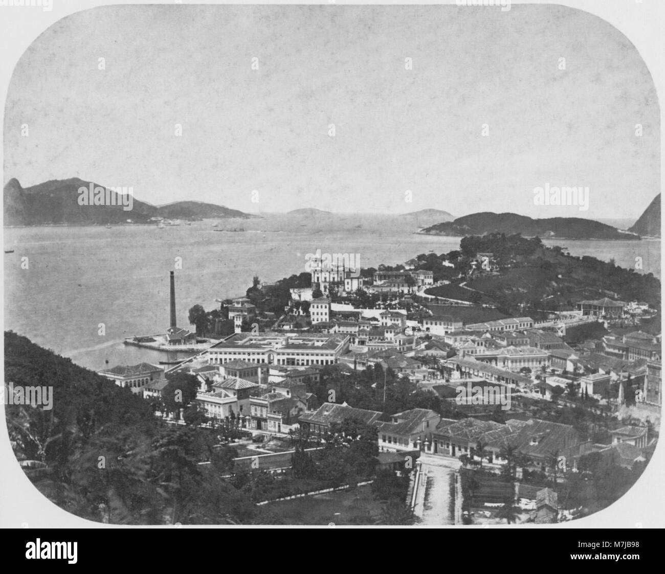A photograph by Augusto Stahl capturing a scenic view of Rio de Janeiro ...