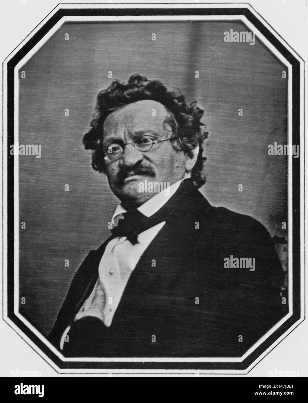 A portrait of Carl Ferdinand Stelzner, a figure associated with Moritz ...