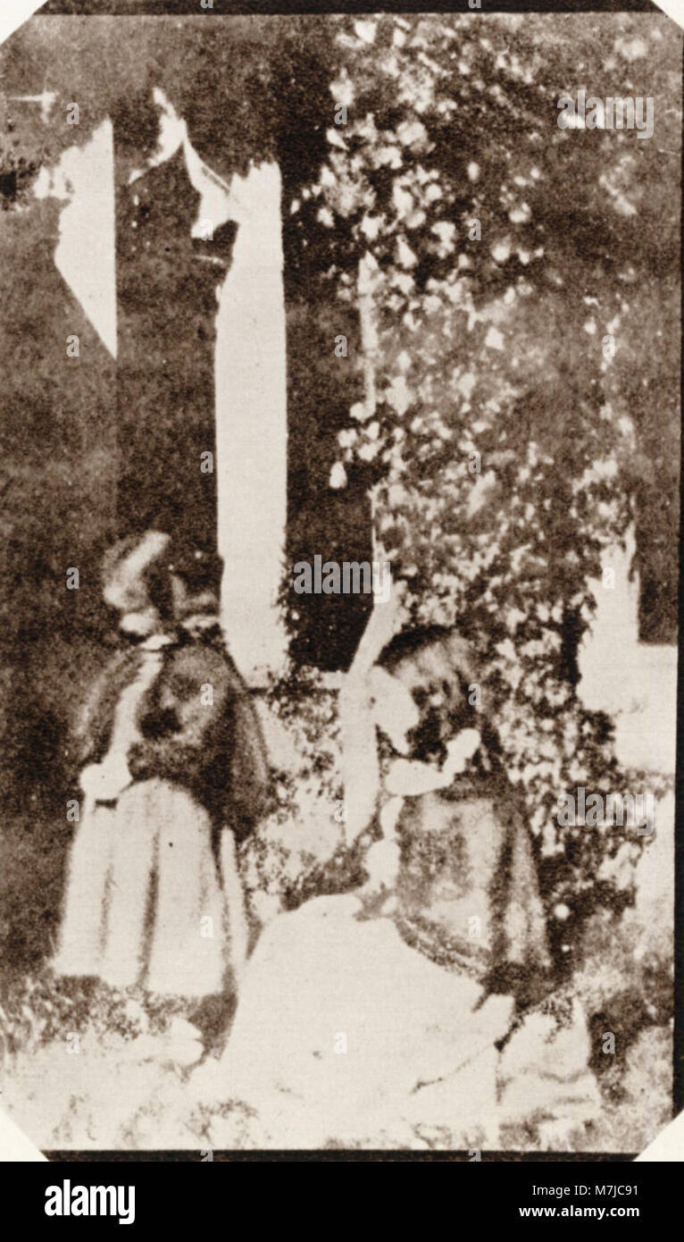 A historic photograph by William Henry Fox Talbot featuring his ...
