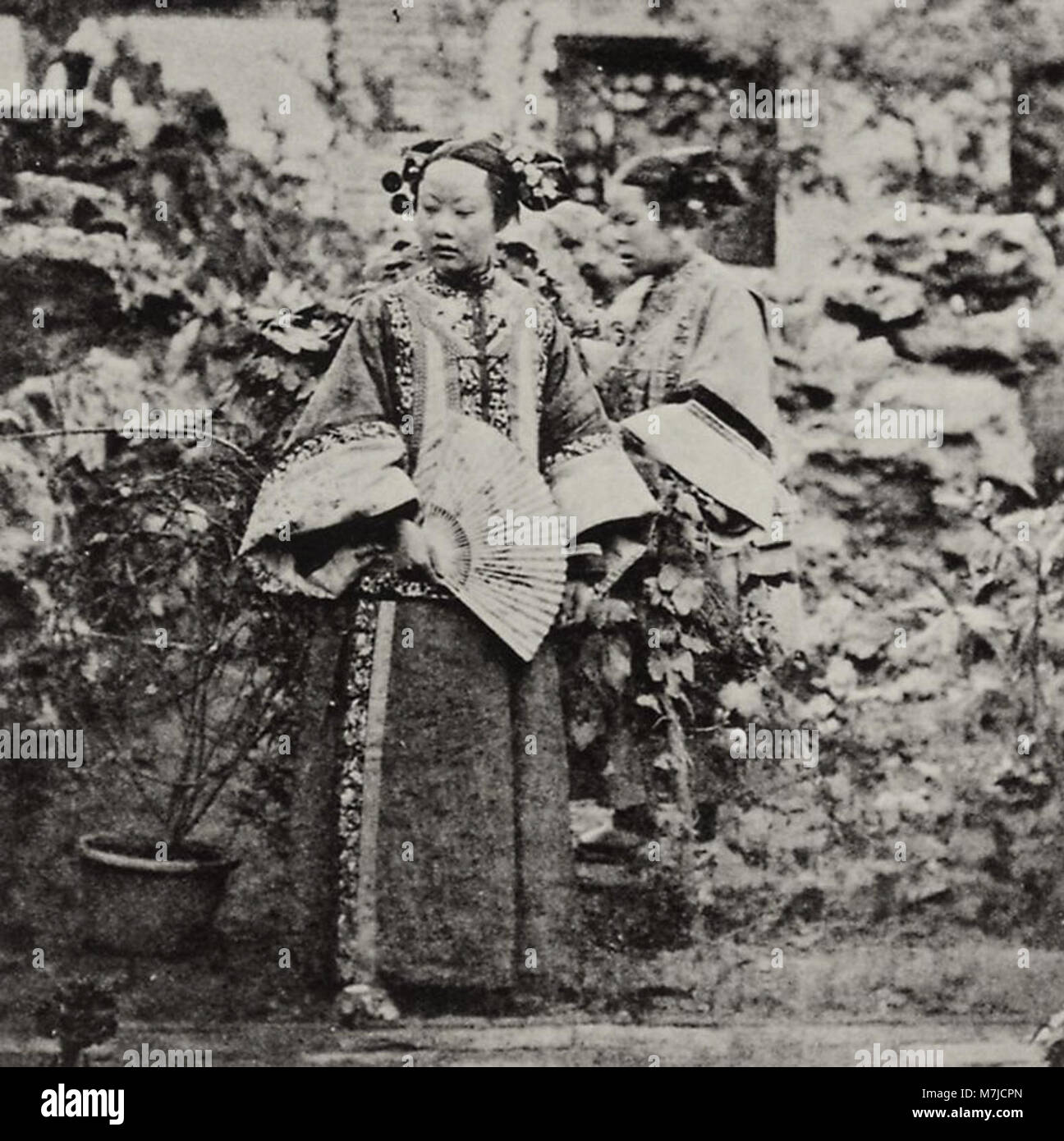 'Braut aus Manchu' (Bride from Manchu) is a photographic work by John ...