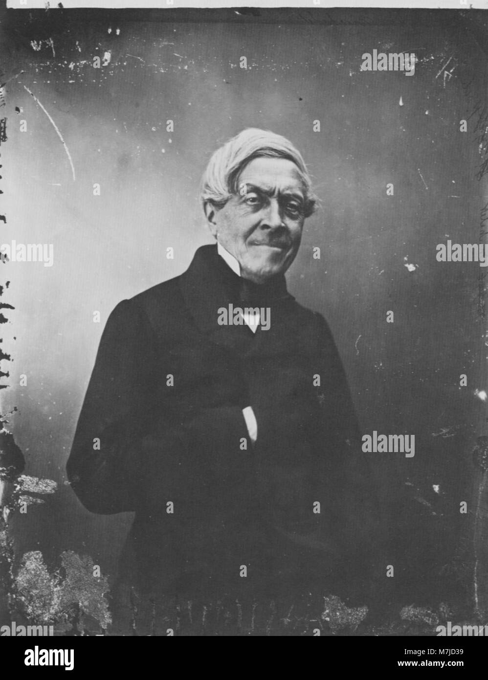 A photograph of French historian Jules Michelet, taken by Gaspard-Félix ...