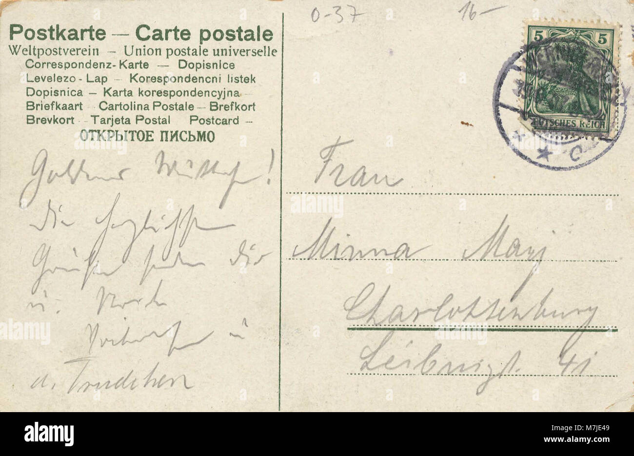 A postcard image of Wernigerode in Saxony-Anhalt, featuring the Schloss ...
