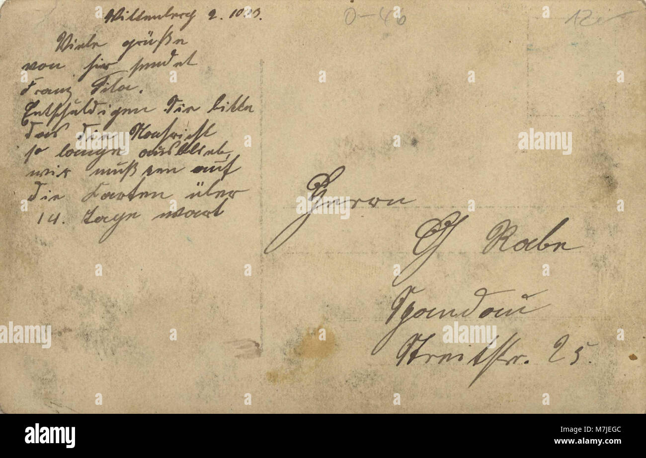 A view of the buildings in Lutherstadt Wittenberg, Sachsen-Anhalt ...