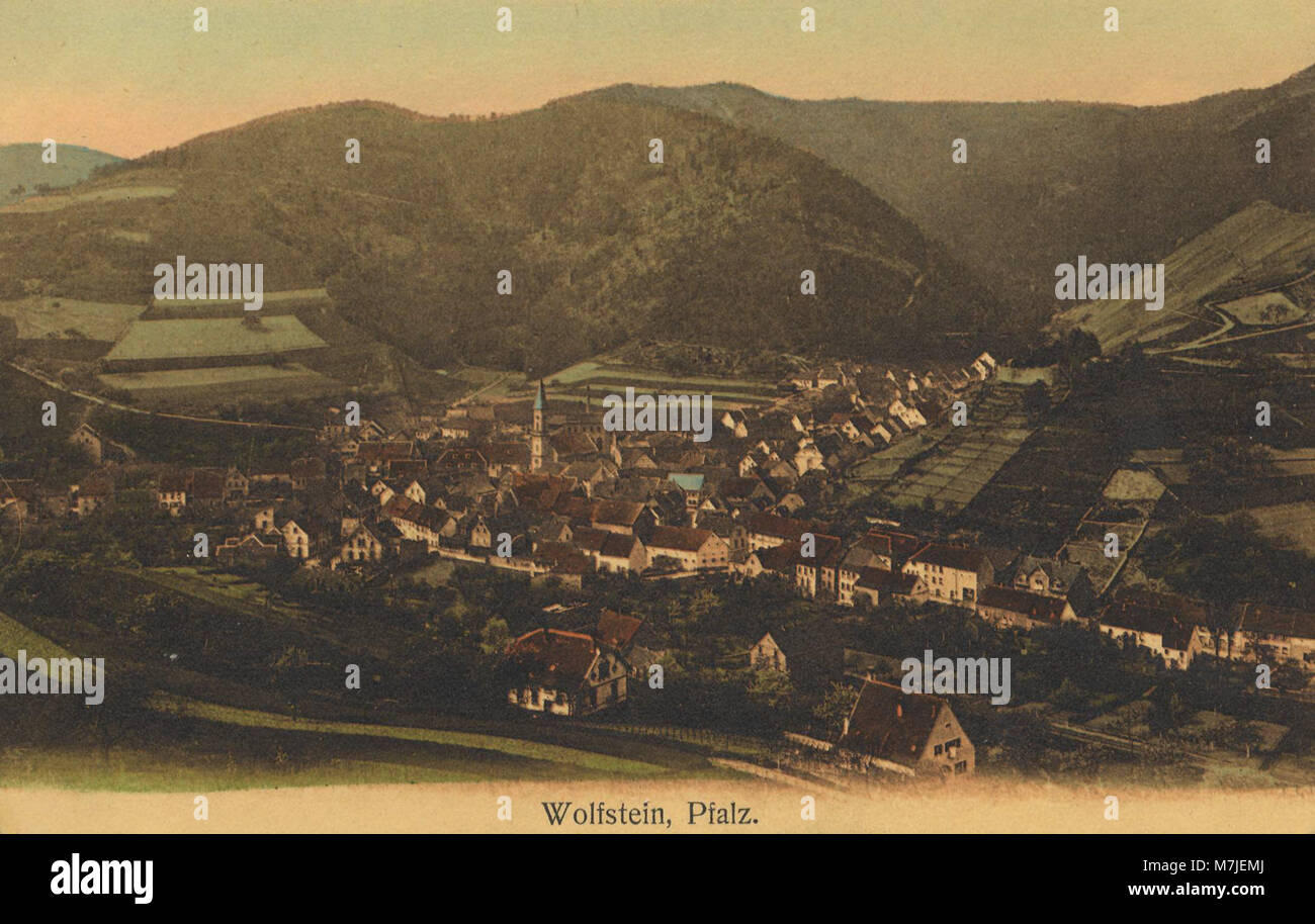 A view of Wolfstein in Rheinland-Pfalz, Germany, offering a glimpse ...