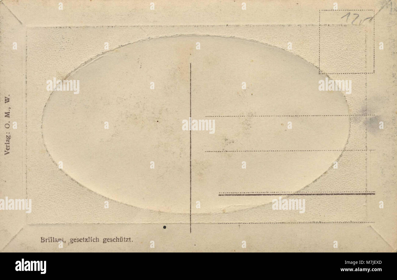 A historical postcard from Wurzen, Saxony, showing the area near the ...