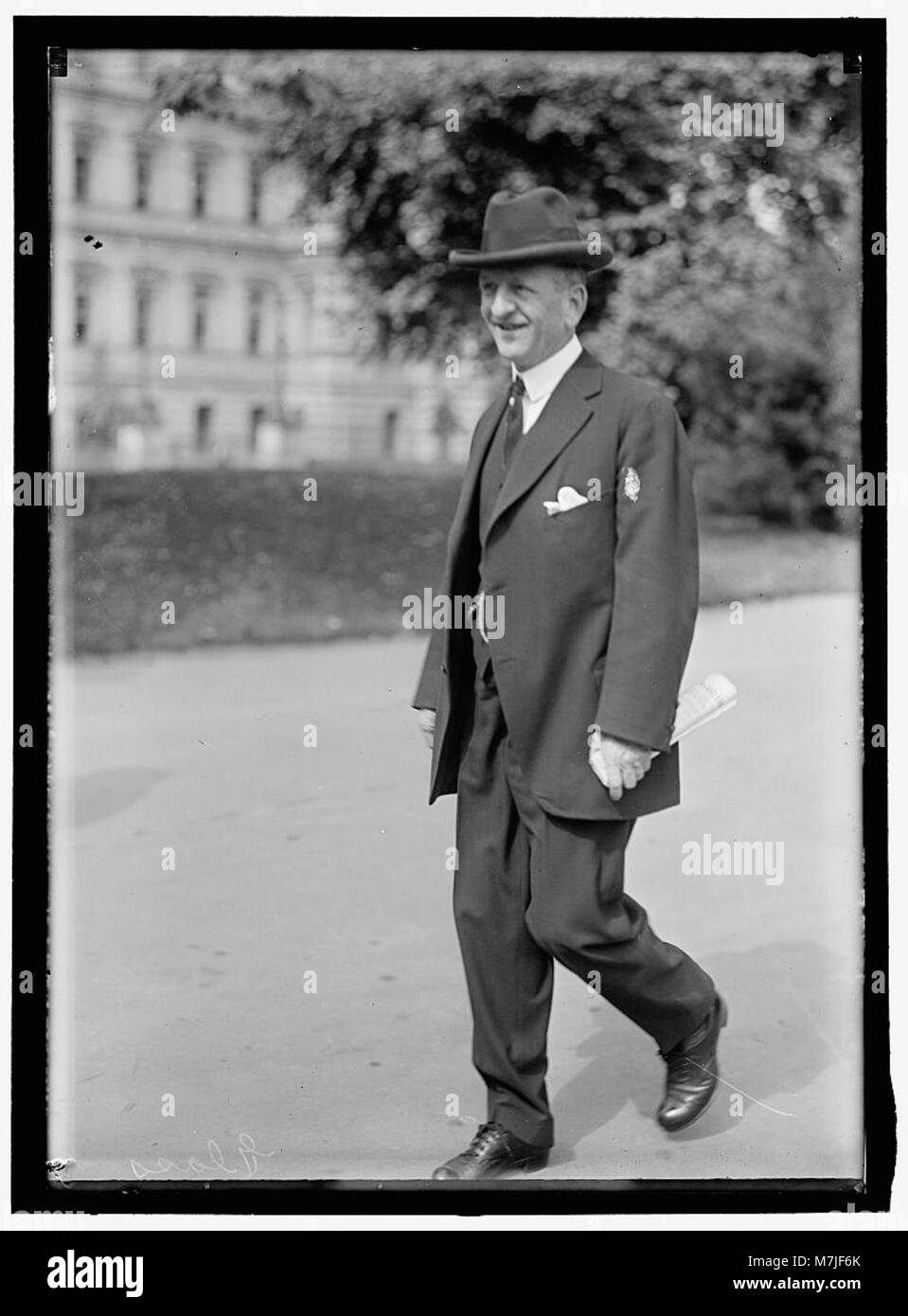 A formal portrait of Carter Glass, who served as a representative from ...