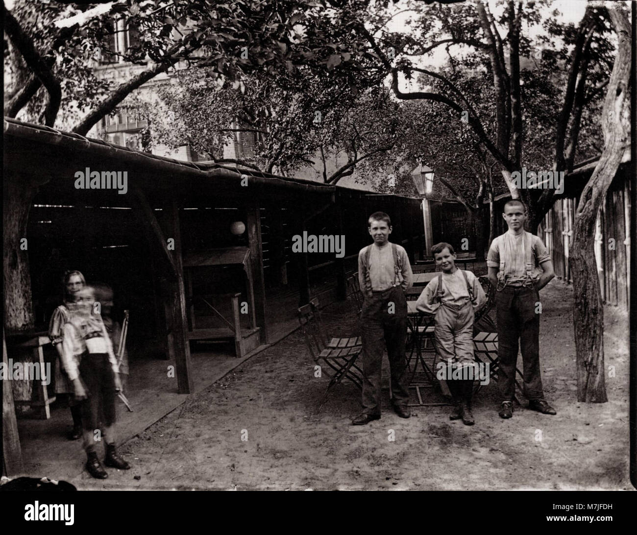 This image by Heinrich Zille features children and playgrounds in ...