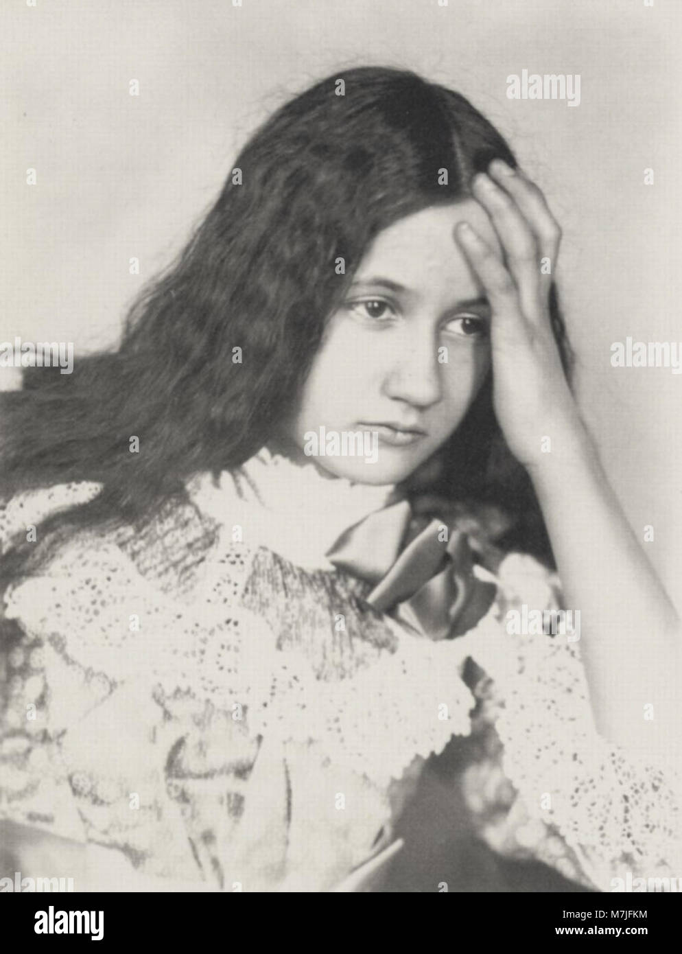 A portrait by François Émile Zola of a woman named Denise, captured ...