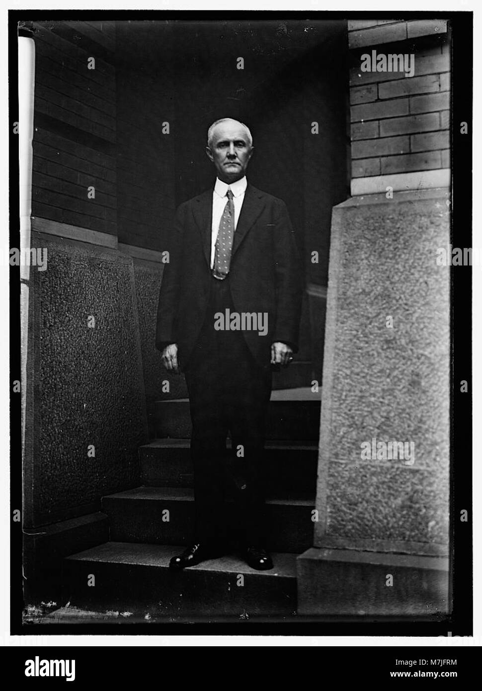 Portrait of Thomas Watt Gregory, U.S. Attorney General from 1914 to ...