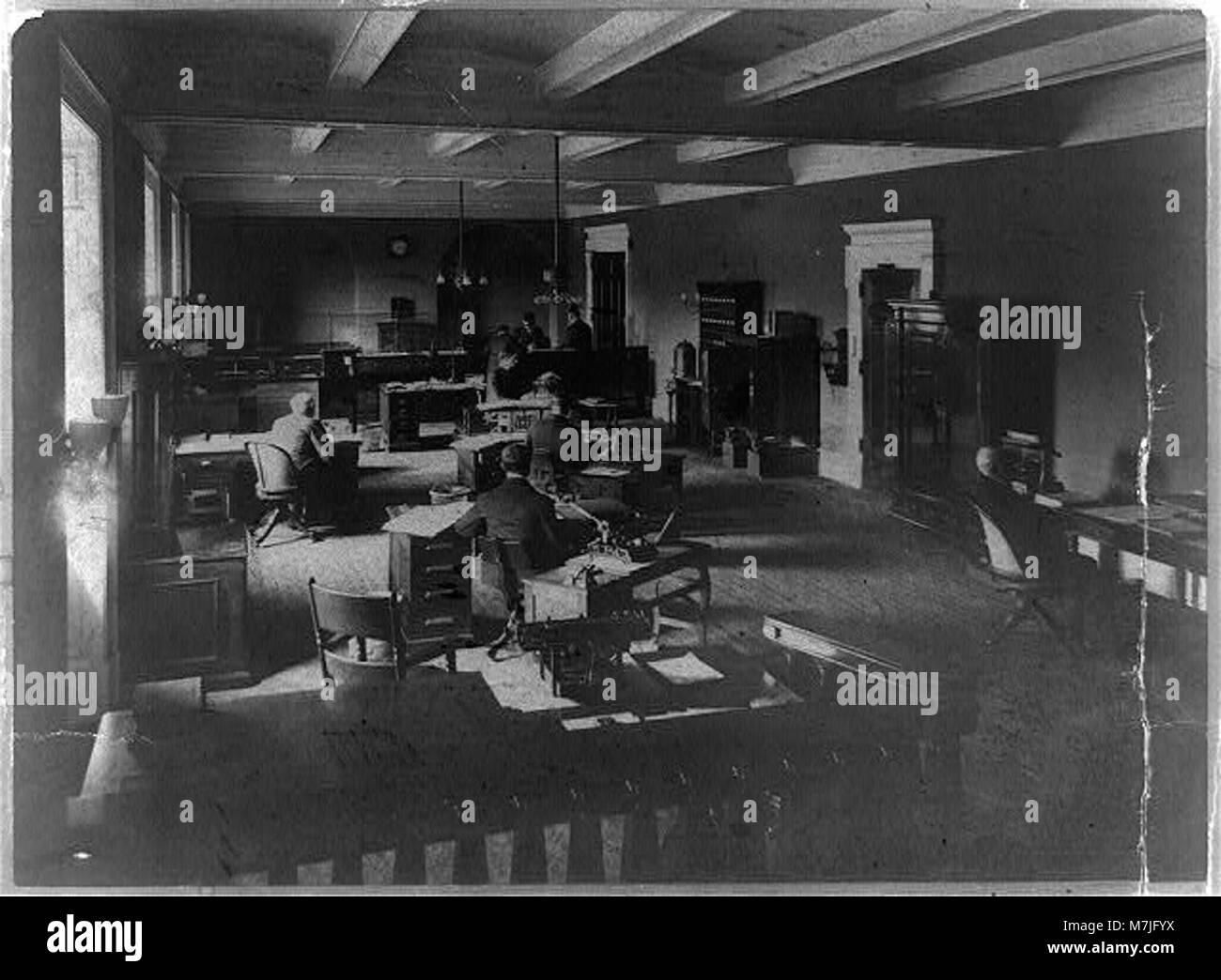 This photograph depicts two unidentified offices within the Order ...