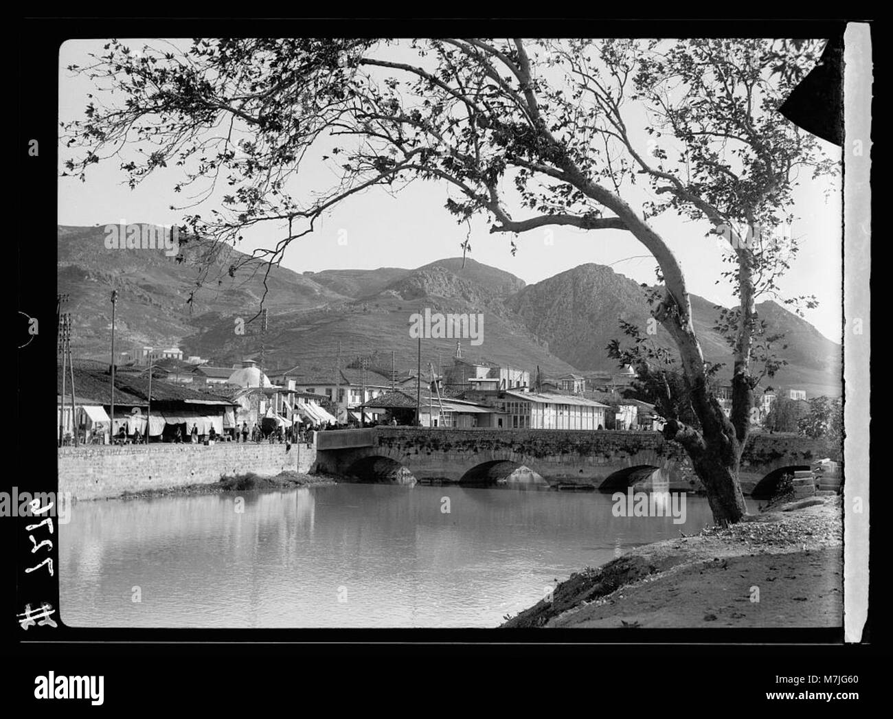 A historical image of Antioch, an ancient city on the Orontes River in ...