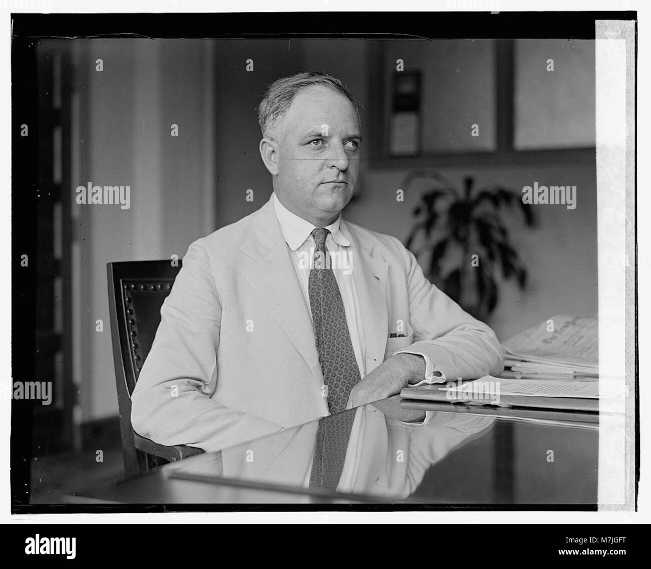 A portrait of Bert E. Haney taken on June 29, 1923, showcasing his ...