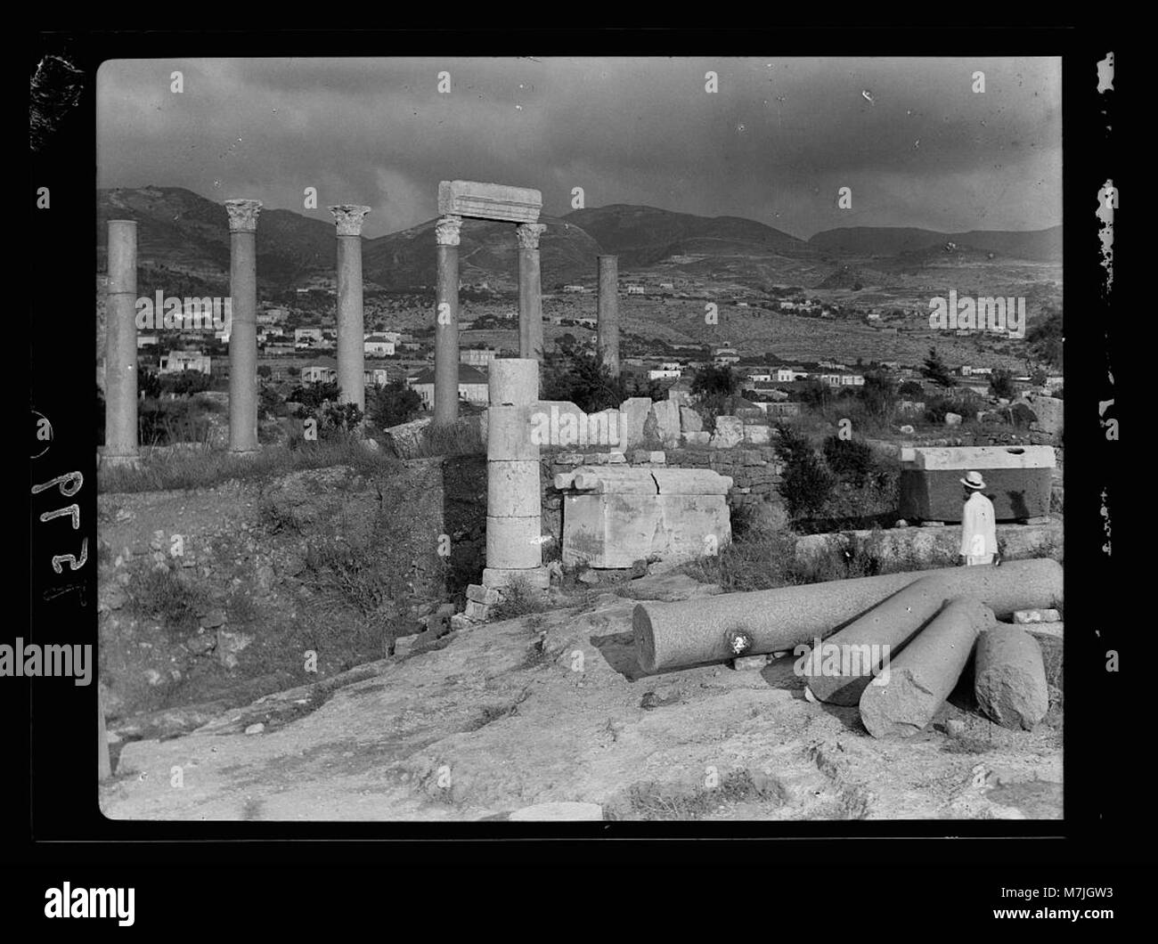 A general view of Byblos, an ancient city located in modern-day Lebanon ...