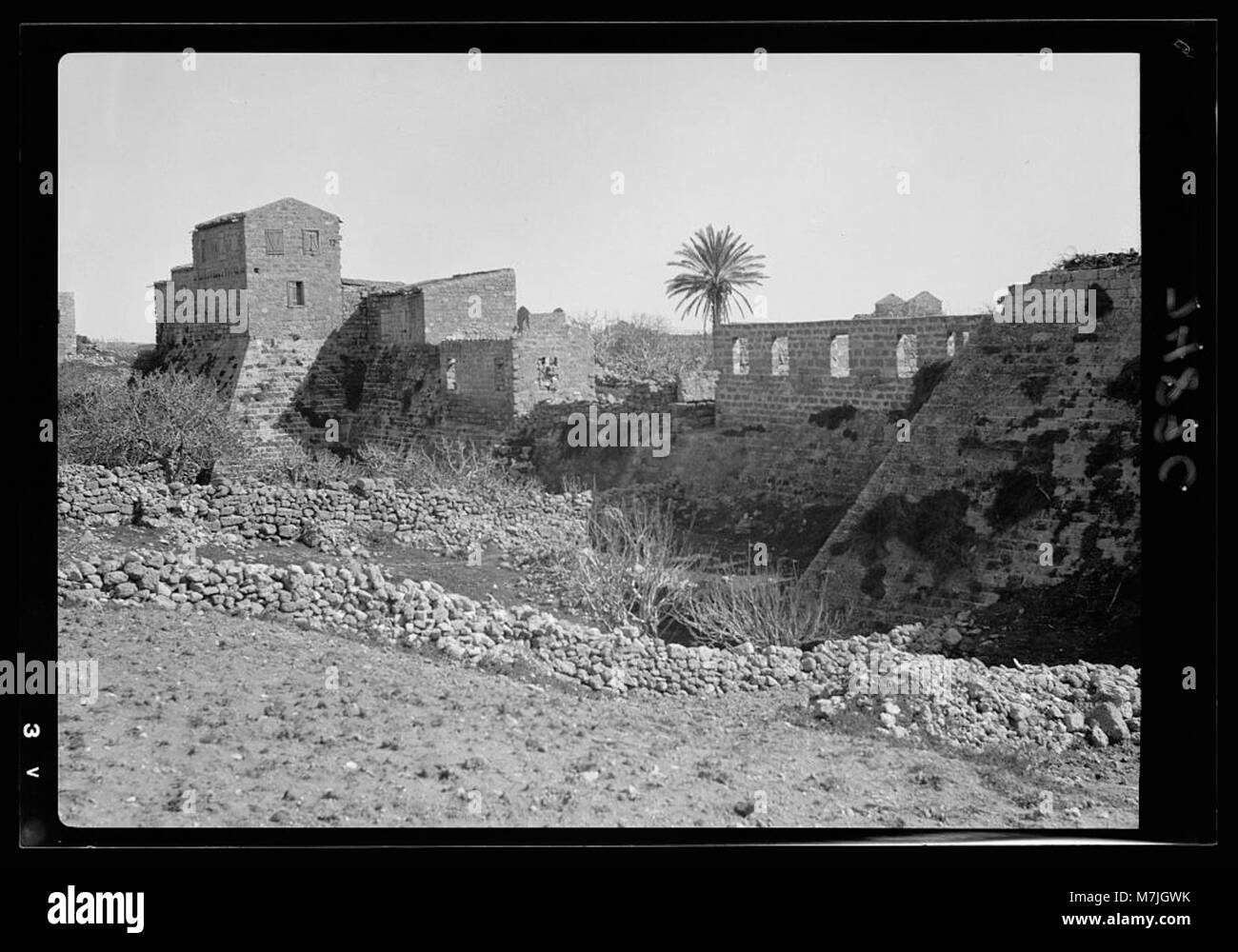 An image of Caesarea, an ancient Roman city located in modern-day ...