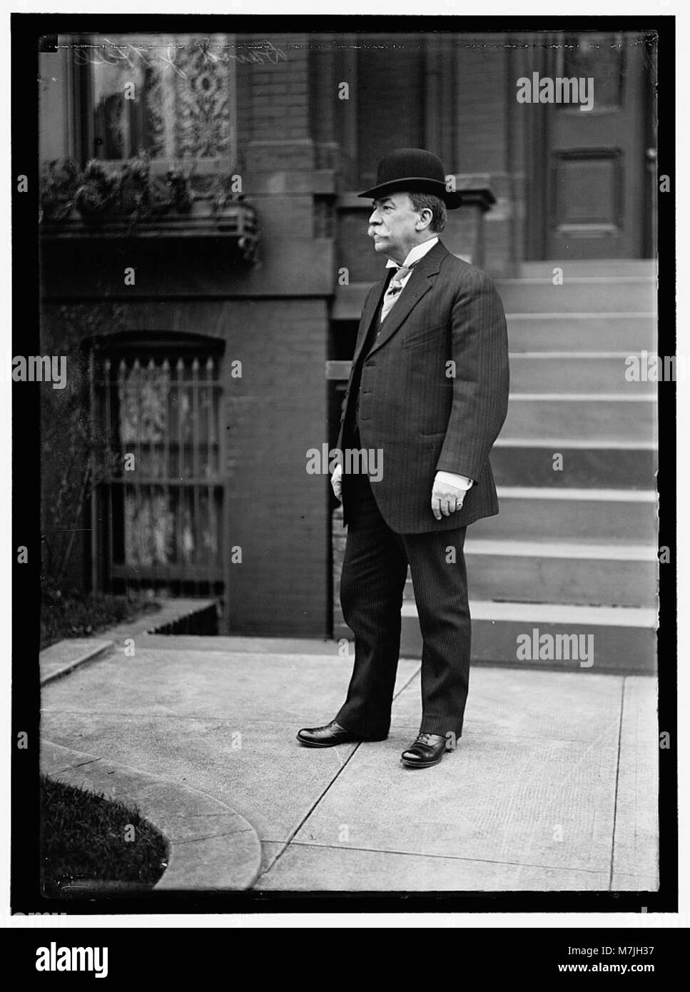A portrait of David Jane Hill, a prominent diplomat and scholar in the ...