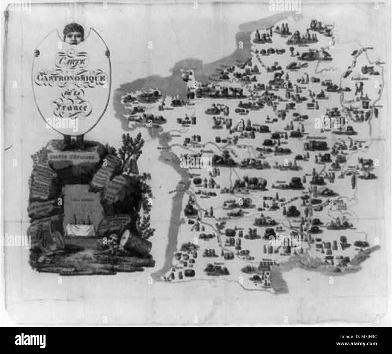 Carte france regions hi-res stock photography and images - Alamy