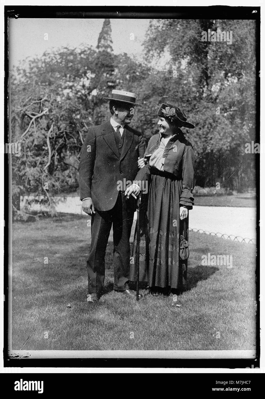 Herbert Corry was a newspaperman, pictured with his wife. Known for his ...
