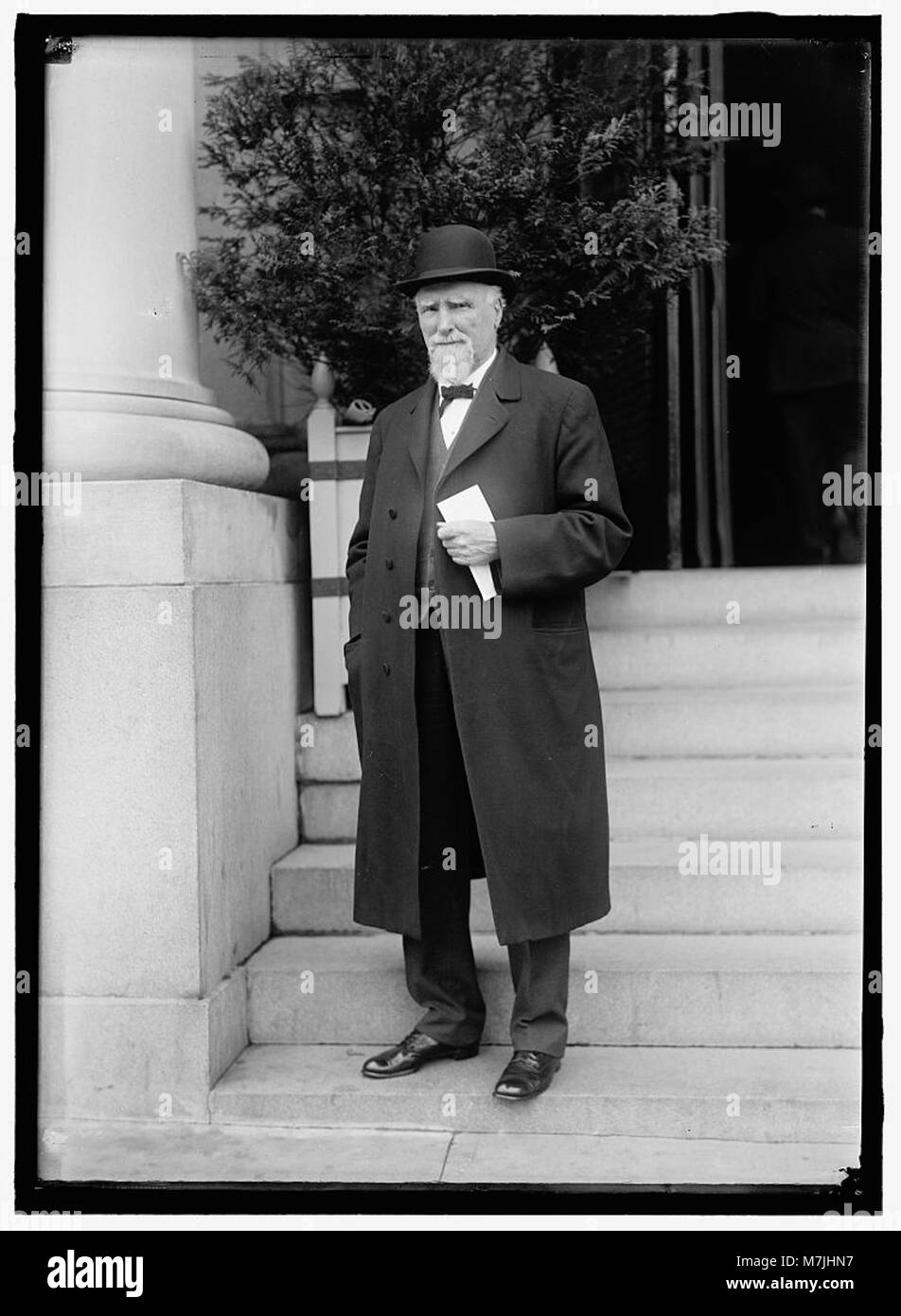 A portrait of Captain Robert Dollar, the owner of a steamship line ...