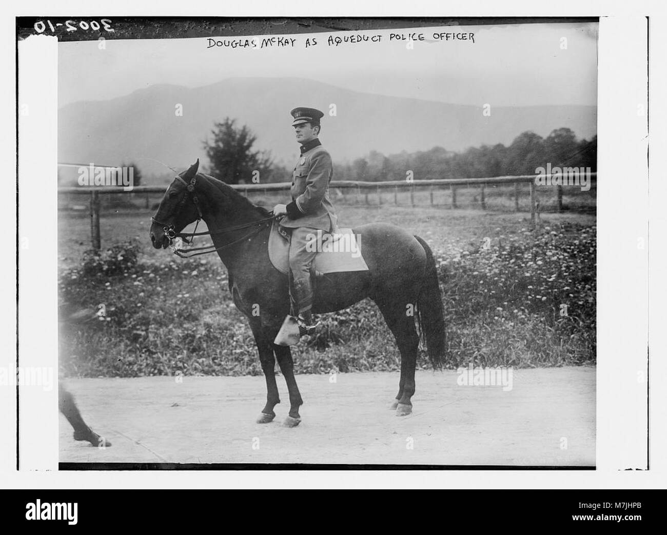 Douglas McKay is depicted in his role as an Aqueduct Police officer ...