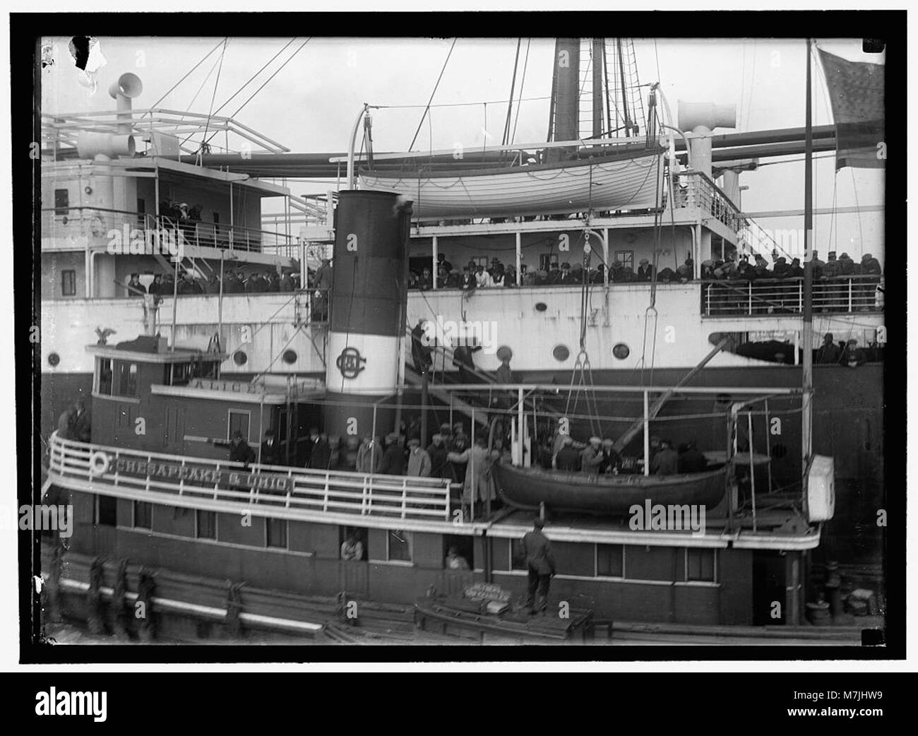 The U.S. Navy takes control of the German ship Eitel Friedrich, which ...