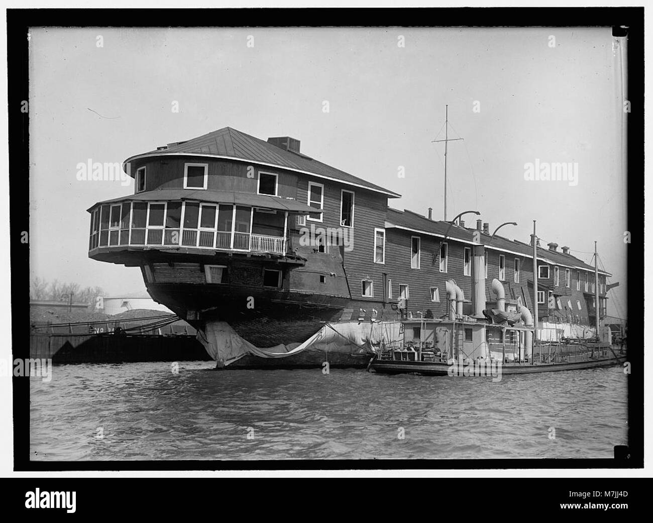 The USS Franklin served as a training ship and was also the flagship of ...