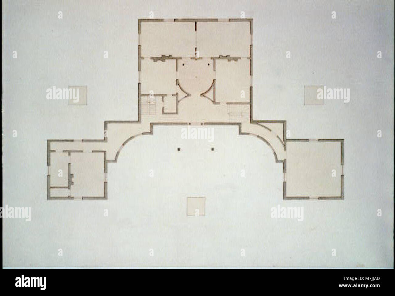 Curved floor plan hi-res stock photography and images - Alamy