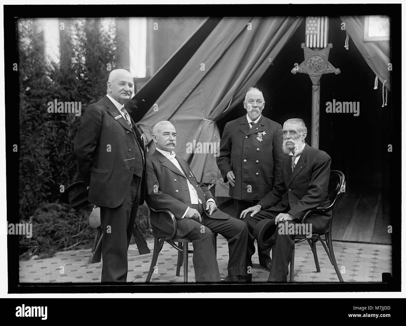 A photograph from the 1915 Grand Army of the Republic (GAR) encampment ...