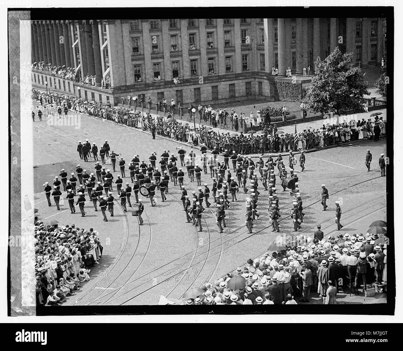 Harding funeral LOC npcc.09103 Stock Photo - Alamy